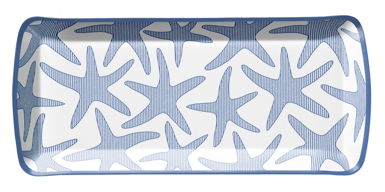 Seersucker Sea Loaf Tray Starfish – Kate Nelligan