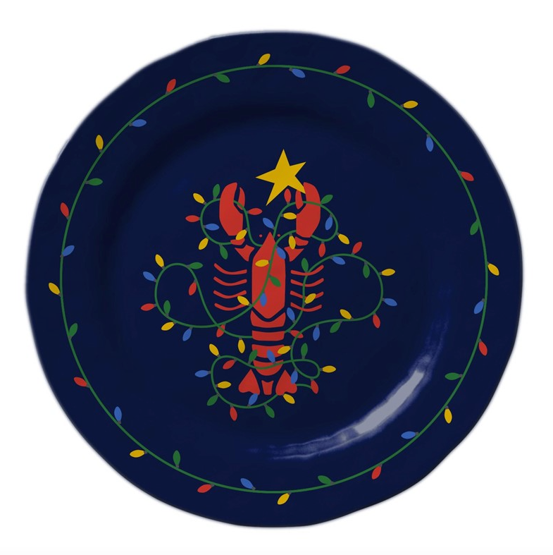 Lobster Lights Dinner Plate – Kate Nelligan