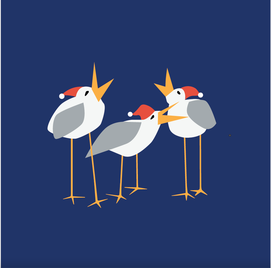 Chickadee Coaster Kate Nelligan Design