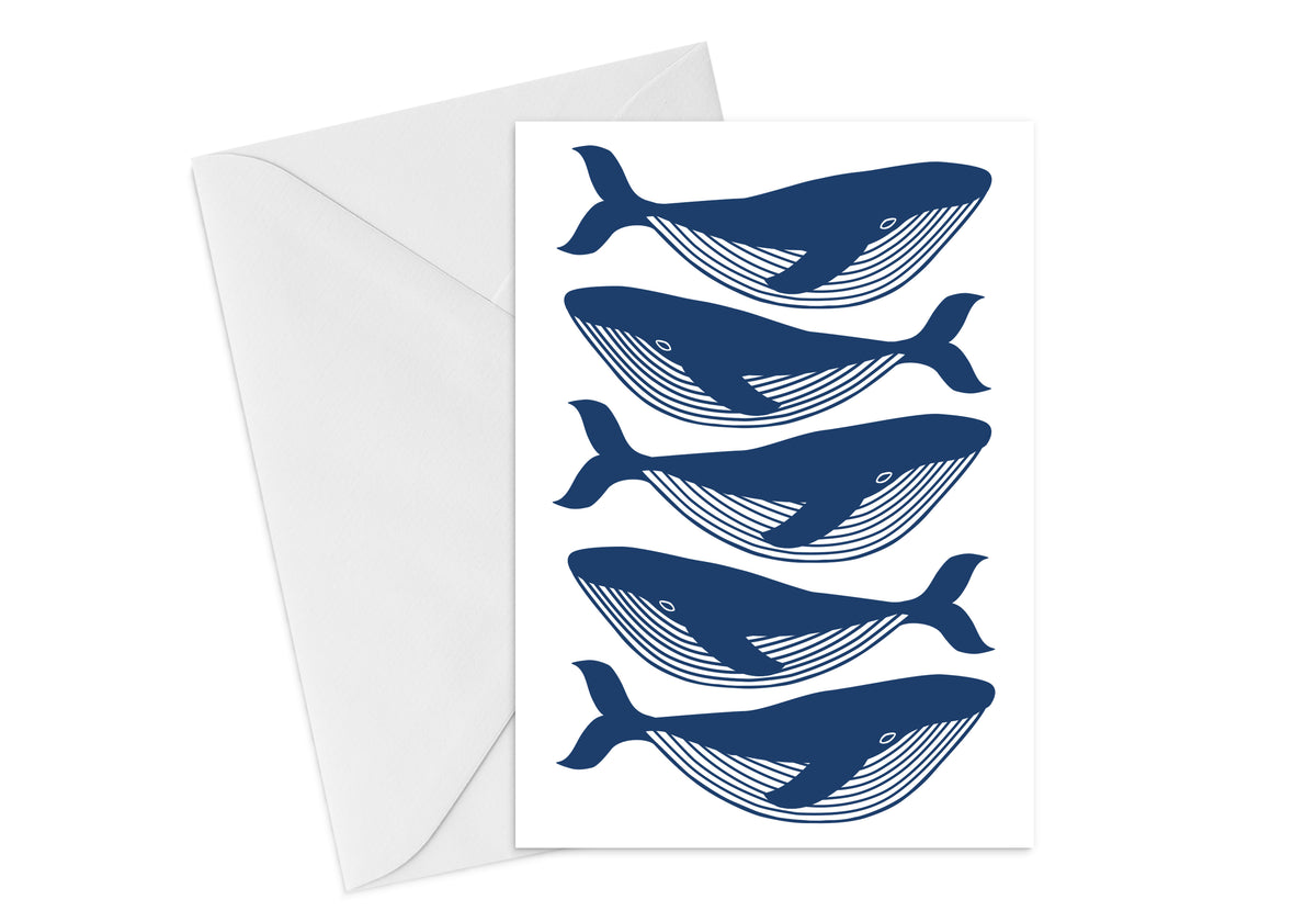 Whales Card – Kate Nelligan