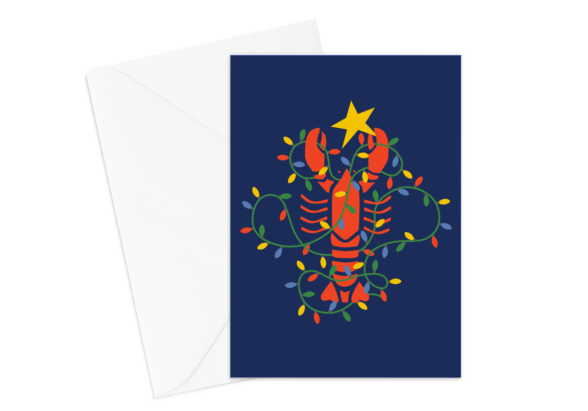 Lobster Lights Card – Kate Nelligan