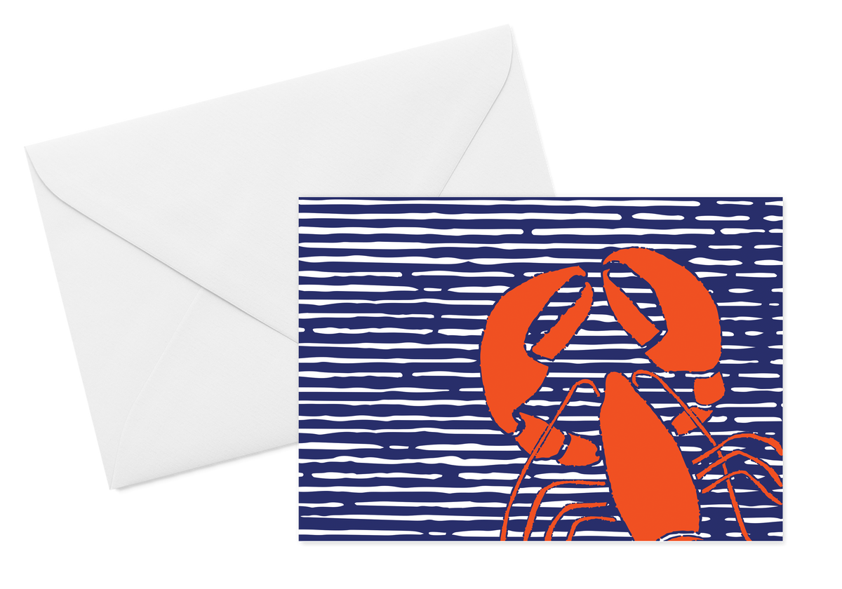 Waterline Lobster Card – Kate Nelligan